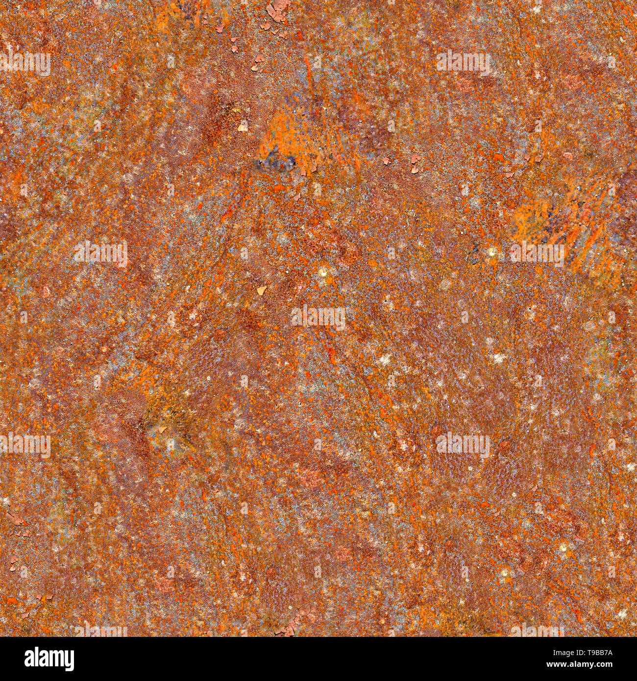 Rusted Metal Seamless Texture Tile Stock Photo - Alamy