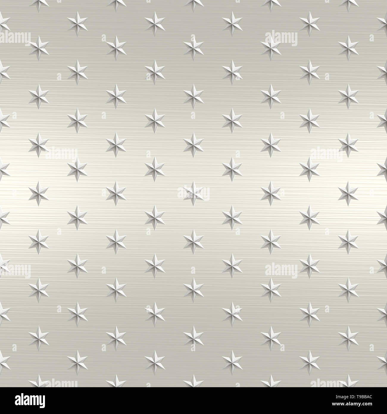Star Metal Seamless Texture Tile Stock Photo - Alamy