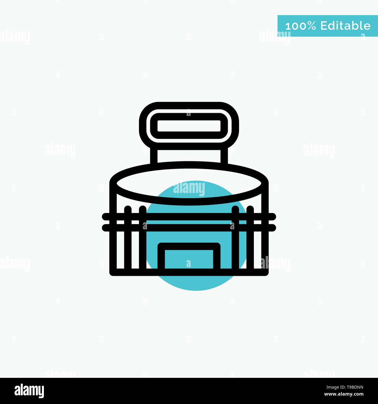 Arena point building Stock Vector Images - Alamy