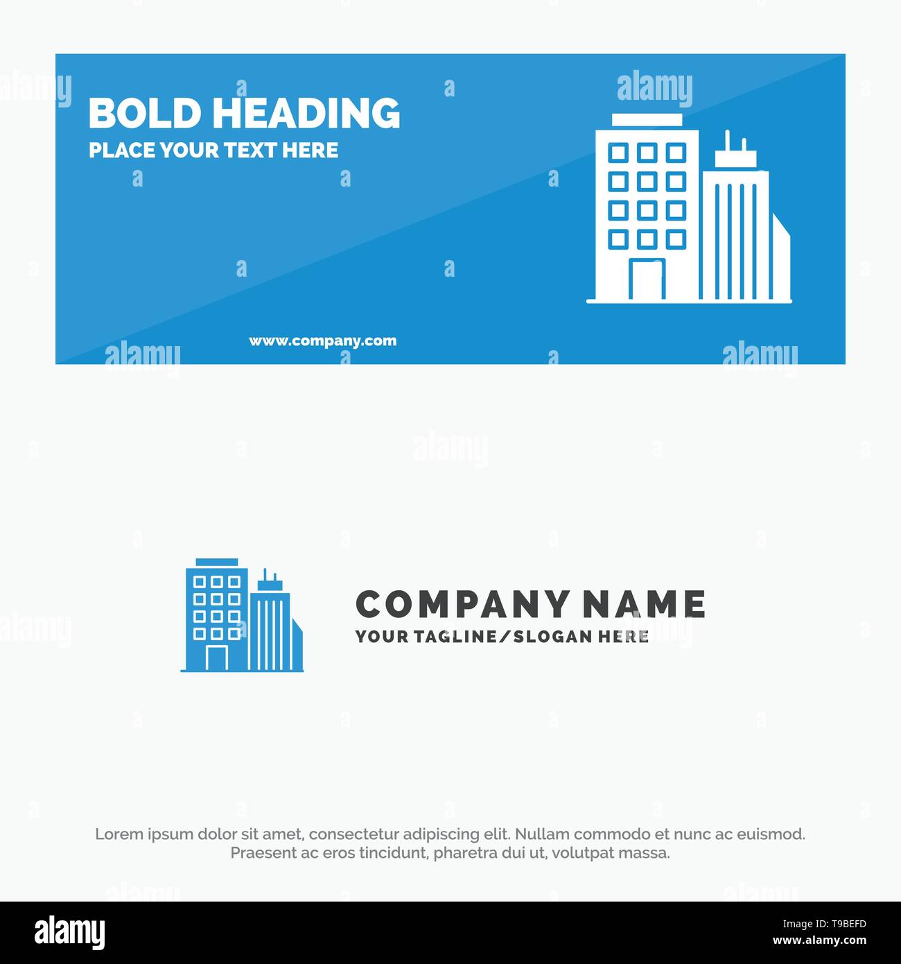 Business headquarters building Stock Vector Images - Alamy