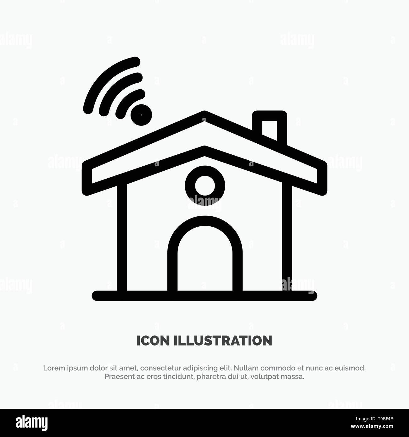 Lodging house Stock Vector Images - Alamy