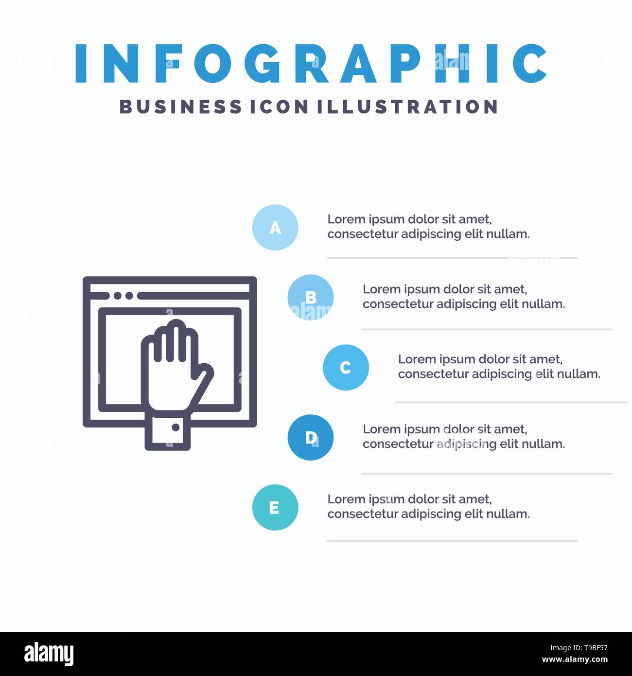 Steps access Stock Vector Images - Alamy