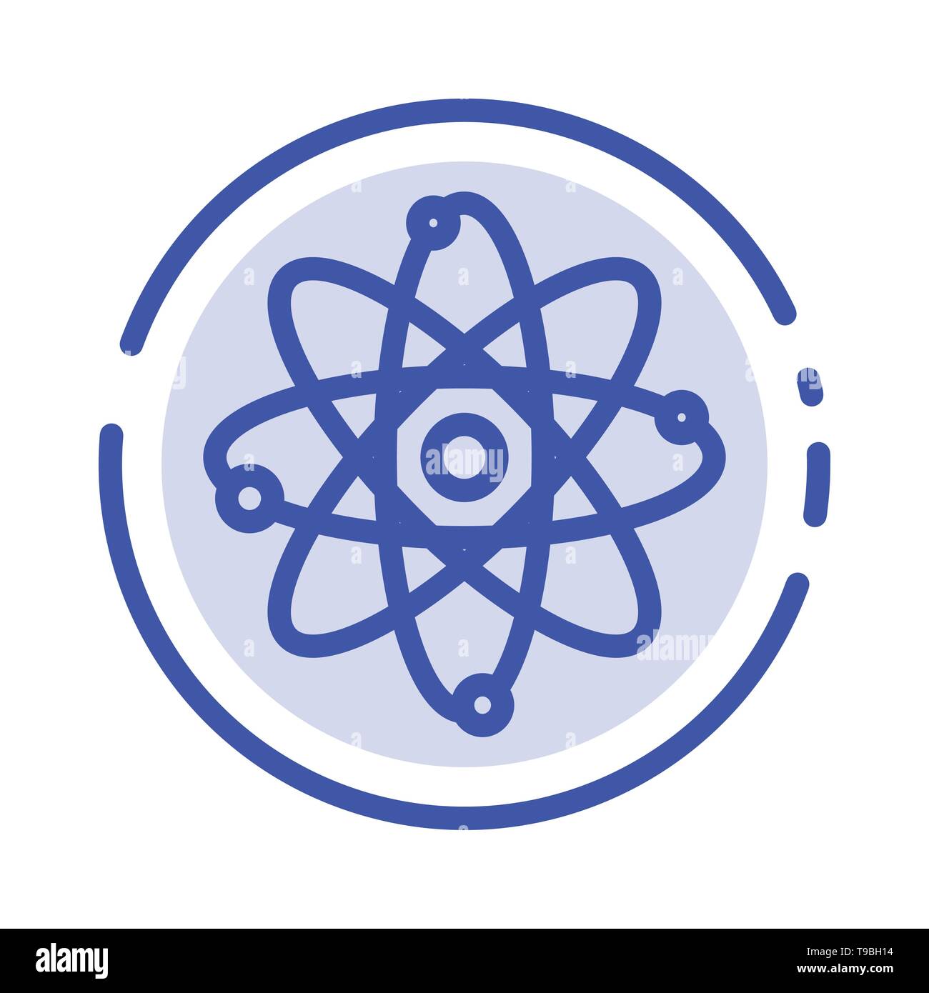 Molecule model scientist Stock Vector Images - Alamy