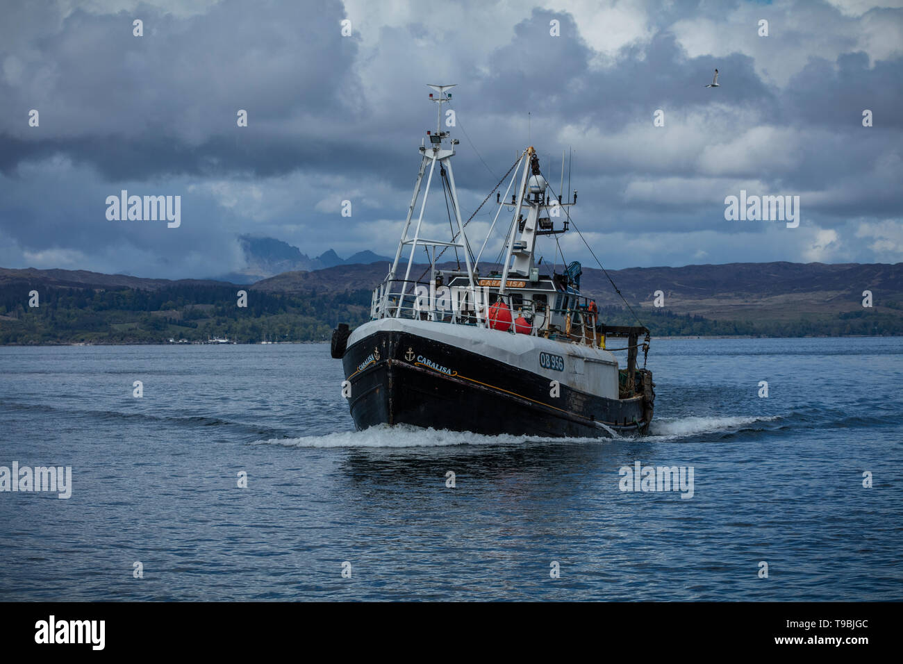 Scottish fishing trawler hi-res stock photography and images - Alamy