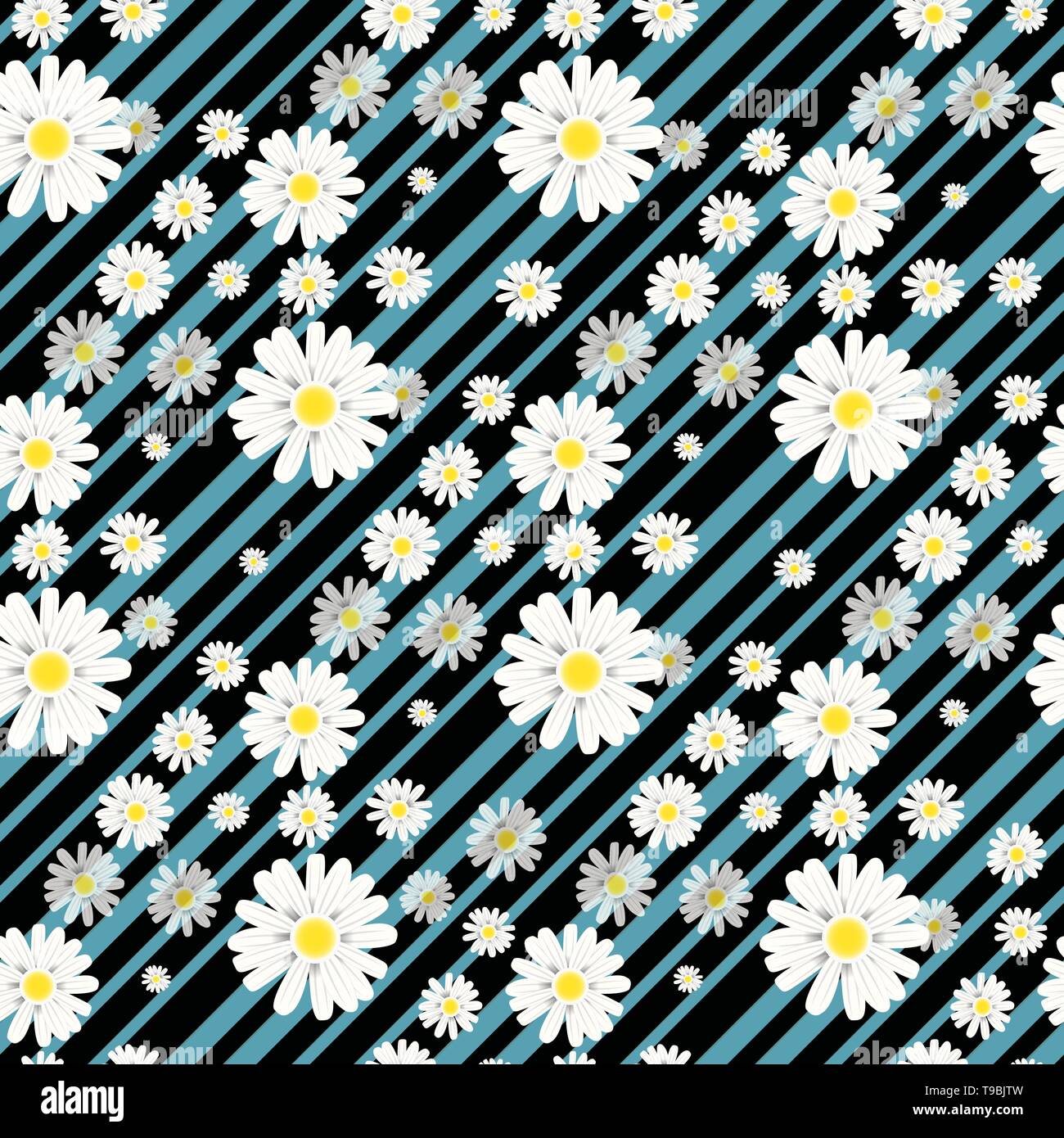 Vintage Daisy Pattern