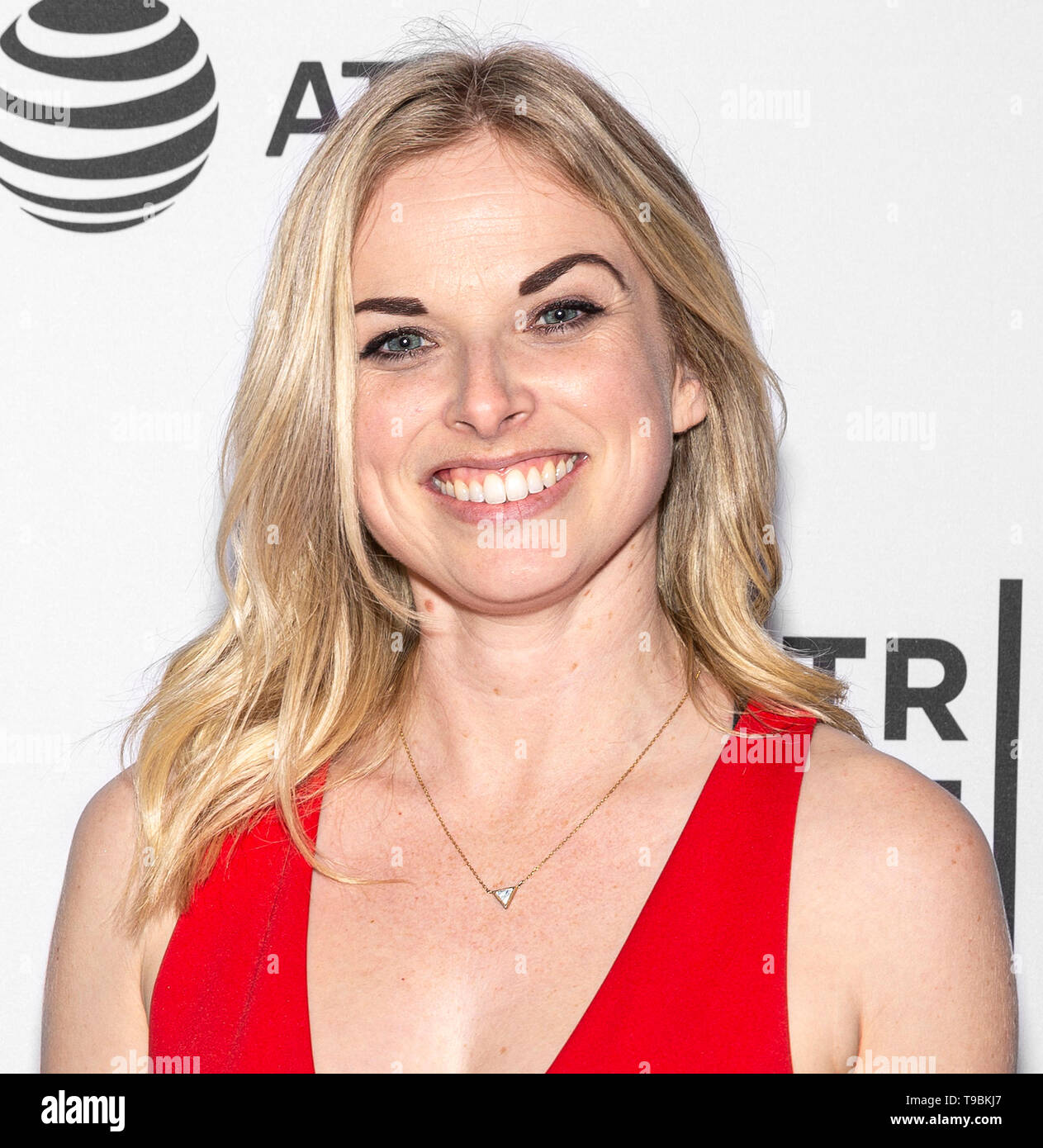 New York, NY - April 28, 2019: Hannah Myvanwy Driscoll actor attends ...