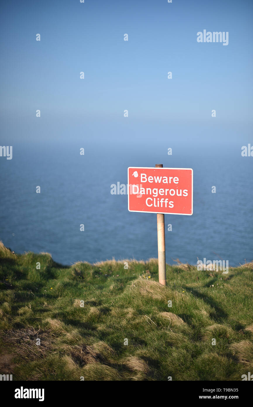 Coastal Warning Signs High Resolution Stock Photography and Images - Alamy