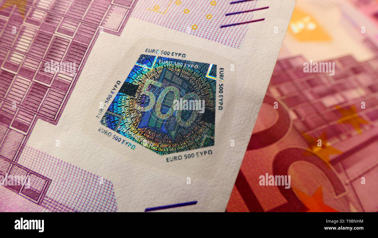 500 Euro Note Security Features