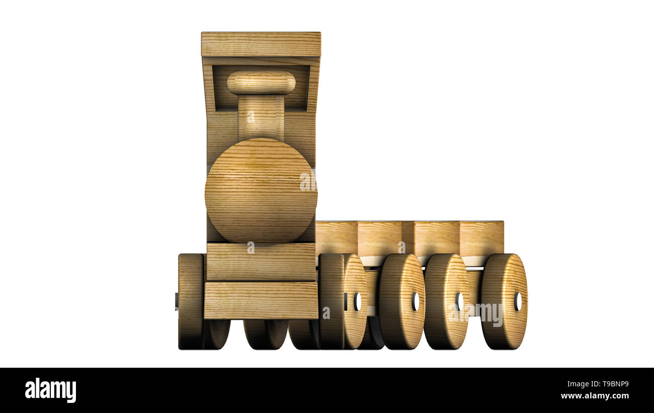 Toy train carriages Cut Out Stock Images & Pictures - Alamy