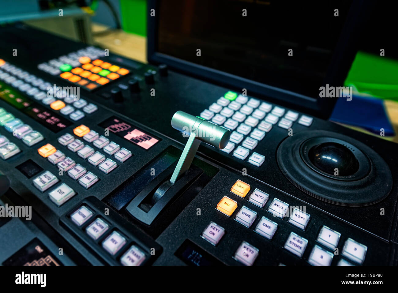 Broadcast television control room hi-res stock photography and images ...