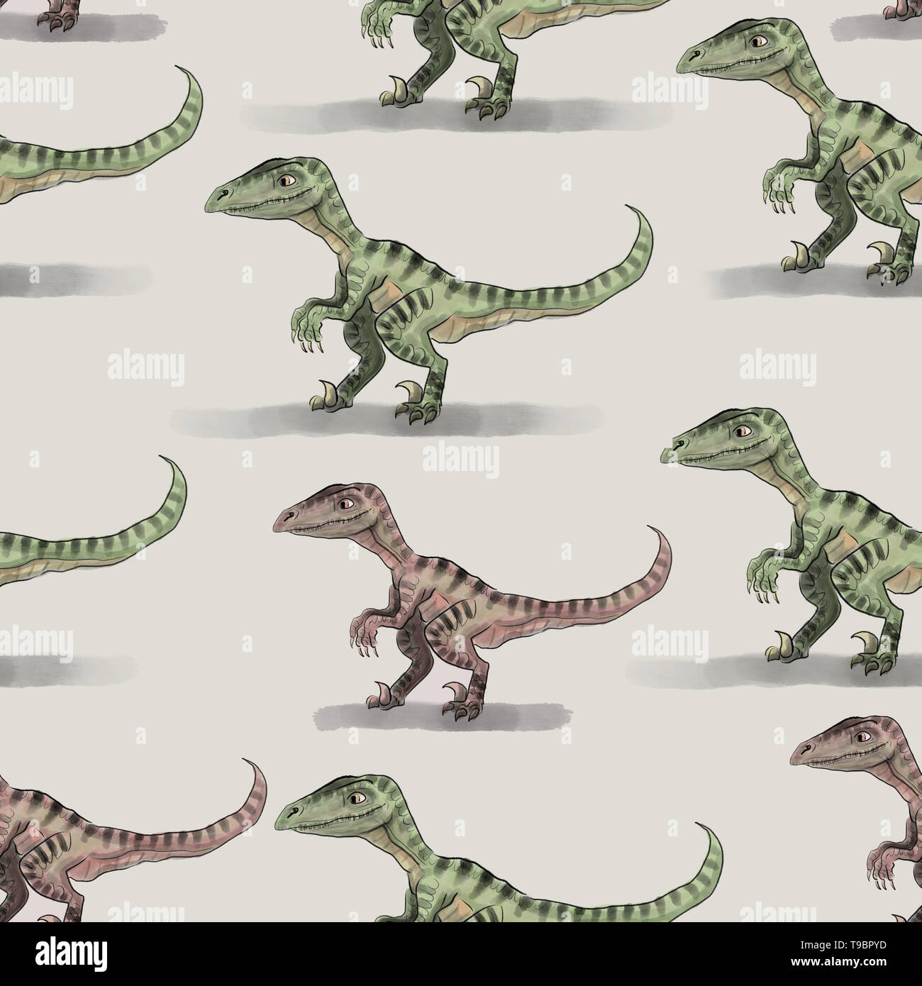 Pattern t rex hi-res stock photography and images - Alamy