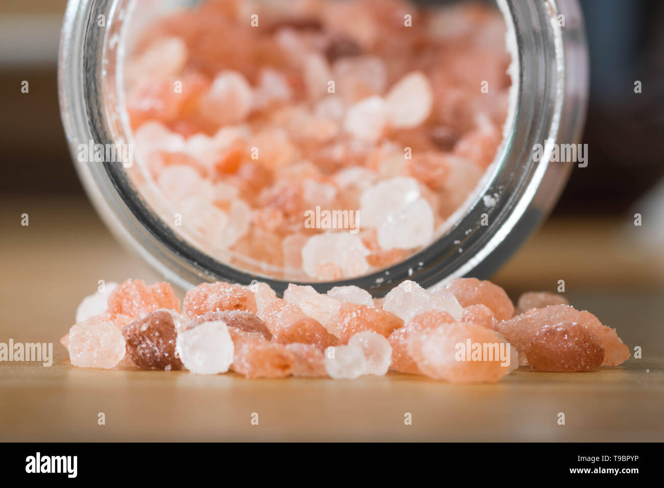Himalayan pink rock salt in hi-res stock photography and images - Alamy