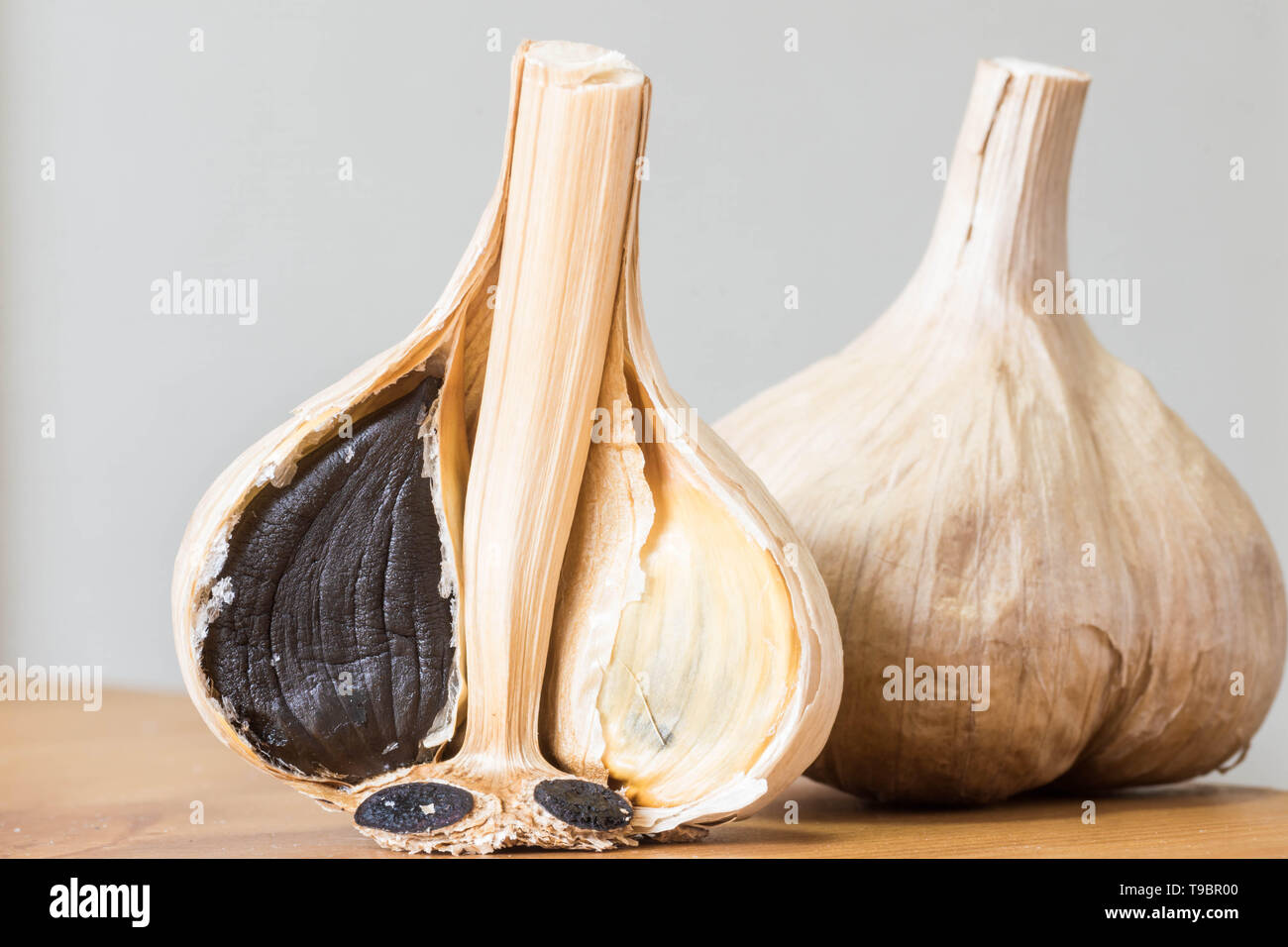 Black garlic - made from fresh garlic and fermented. It is odorless and ...