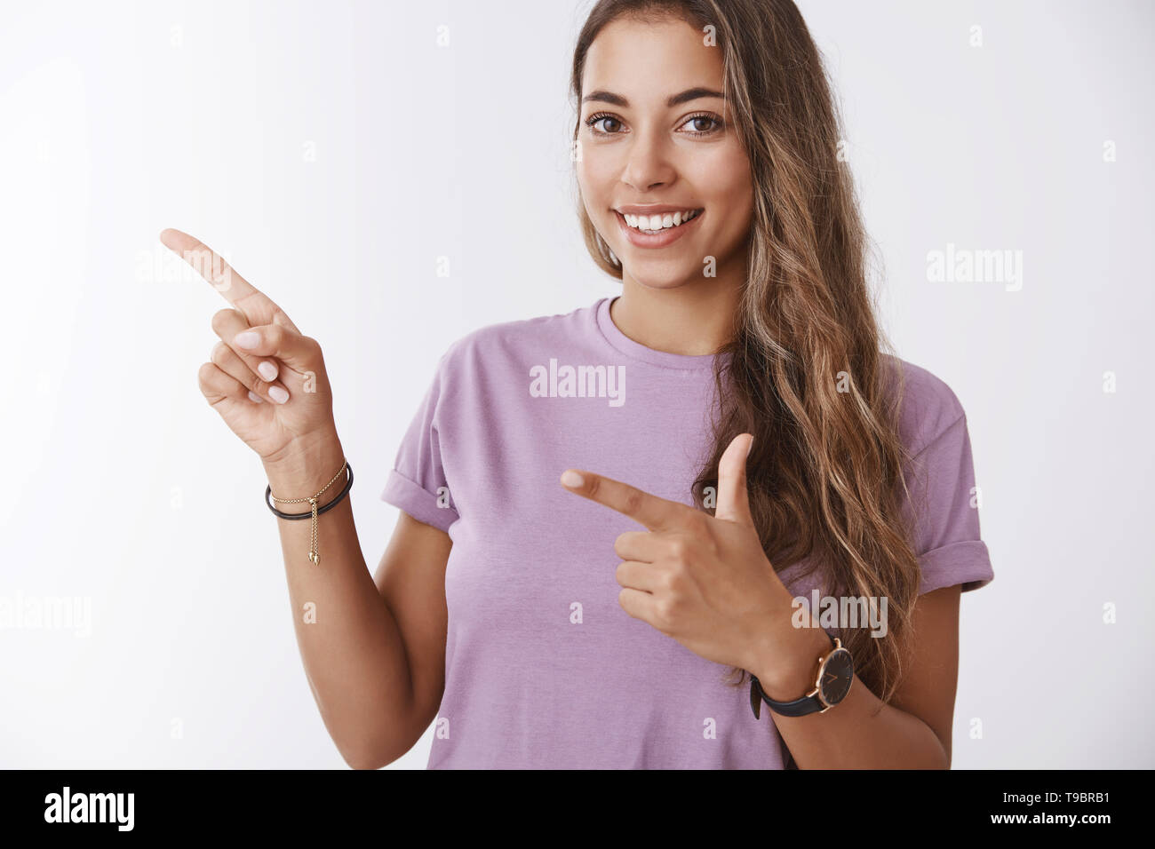 Woman Giving Directions High Resolution Stock Photography and Images ...