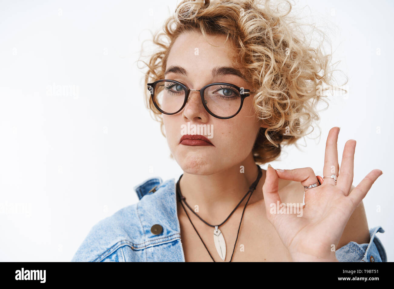 Not bad, you did great. Portrait of impressed and surprised good ...