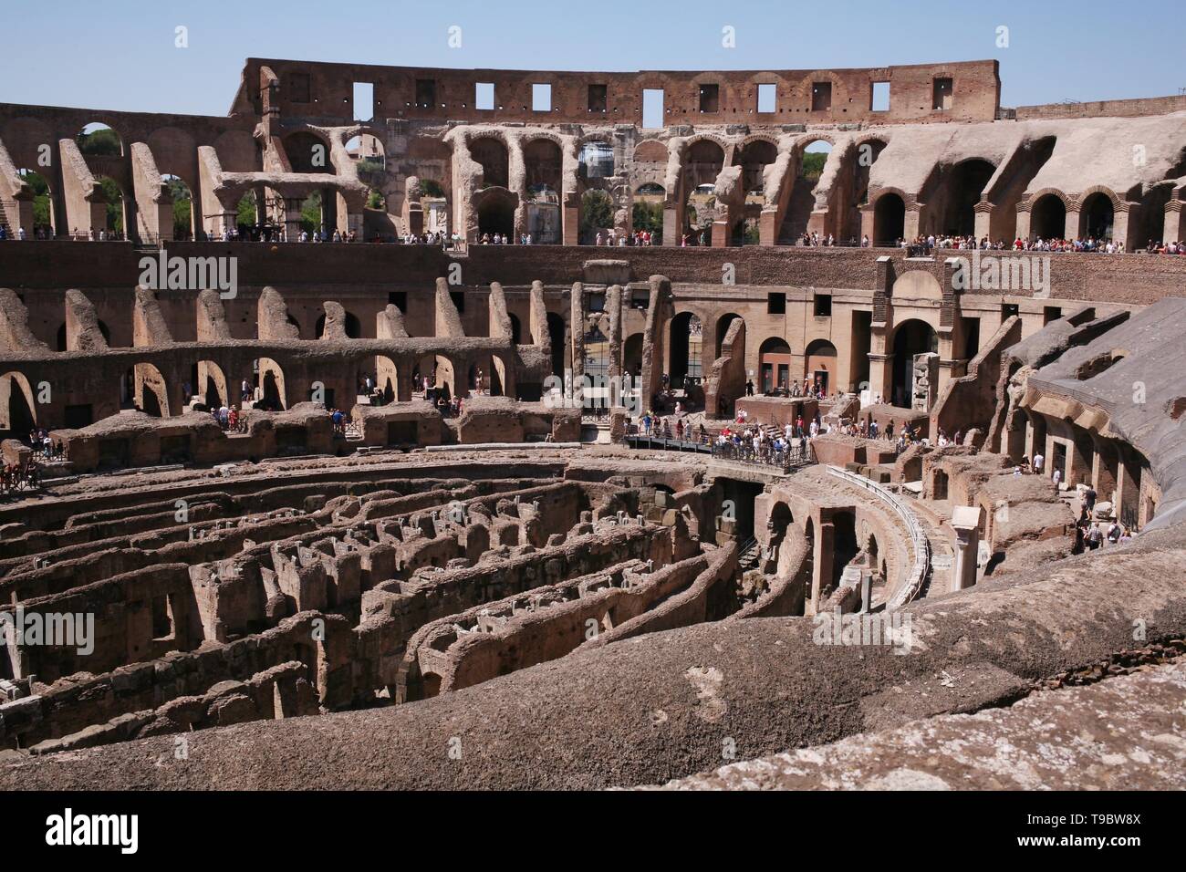Ancient Roman Colosseum Stock Photo - Alamy