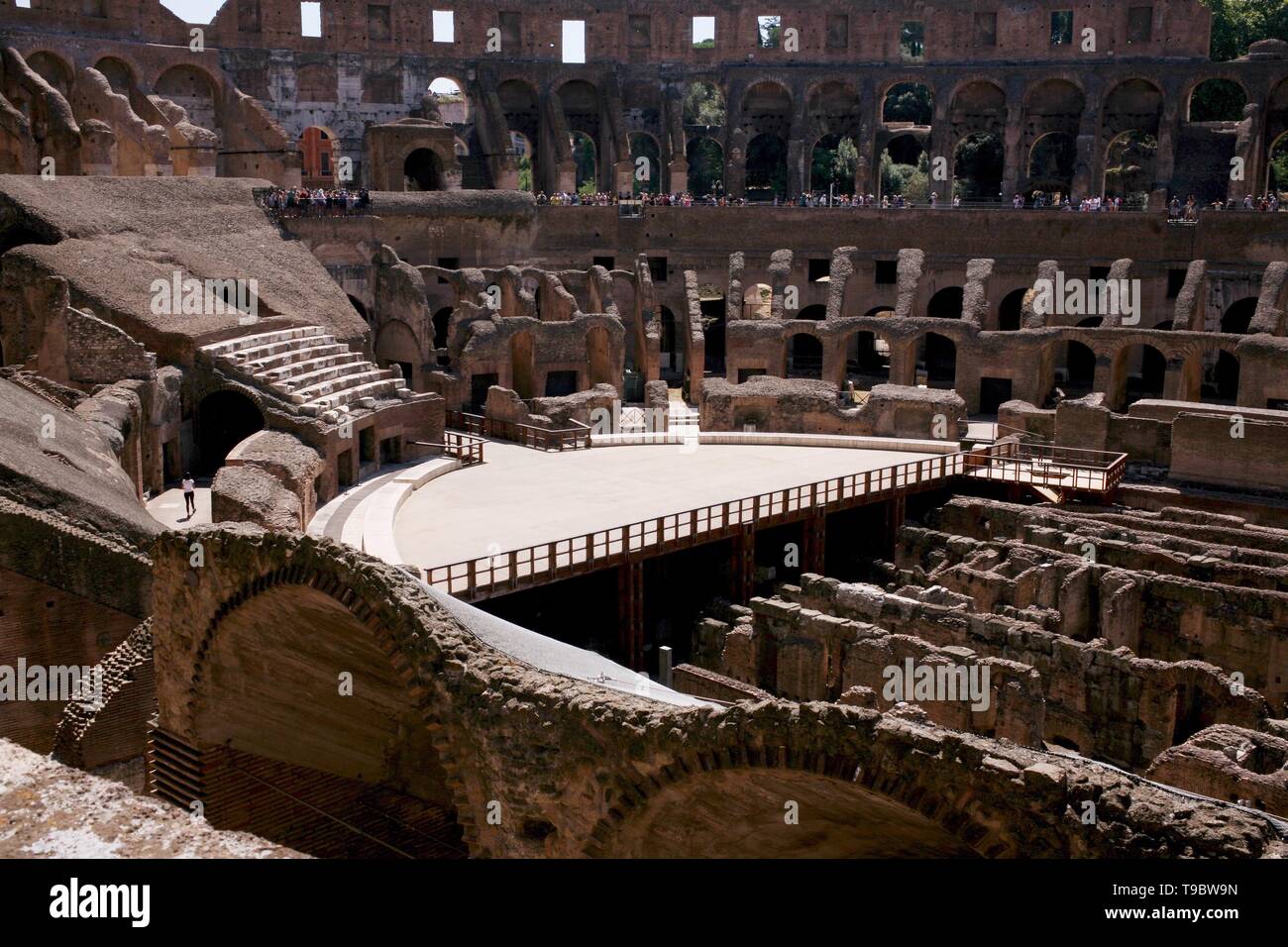 Ancient Roman Colosseum Stock Photo - Alamy