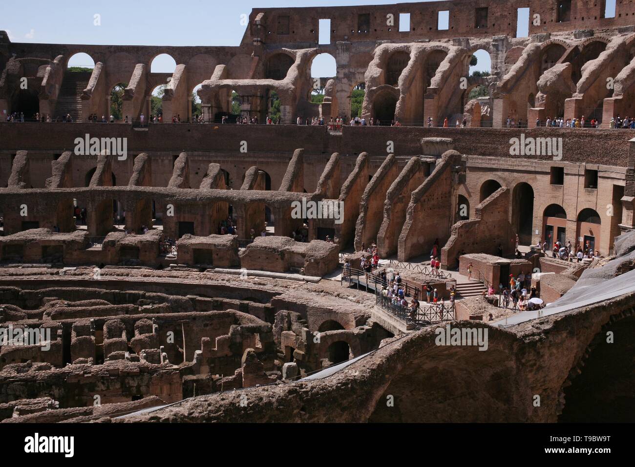 Ancient Roman Colosseum Stock Photo - Alamy