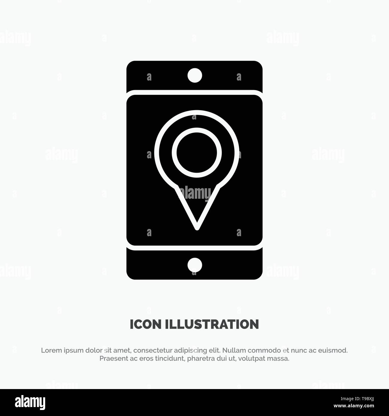 Hand tablet map Cut Out Stock Images & Pictures - Alamy