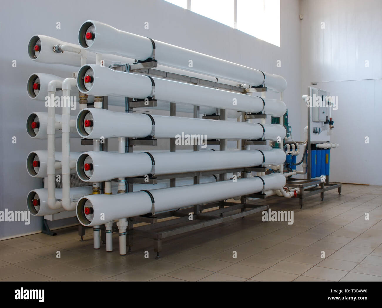 Reverse osmosis system - installation of industrial membrane devices to ...