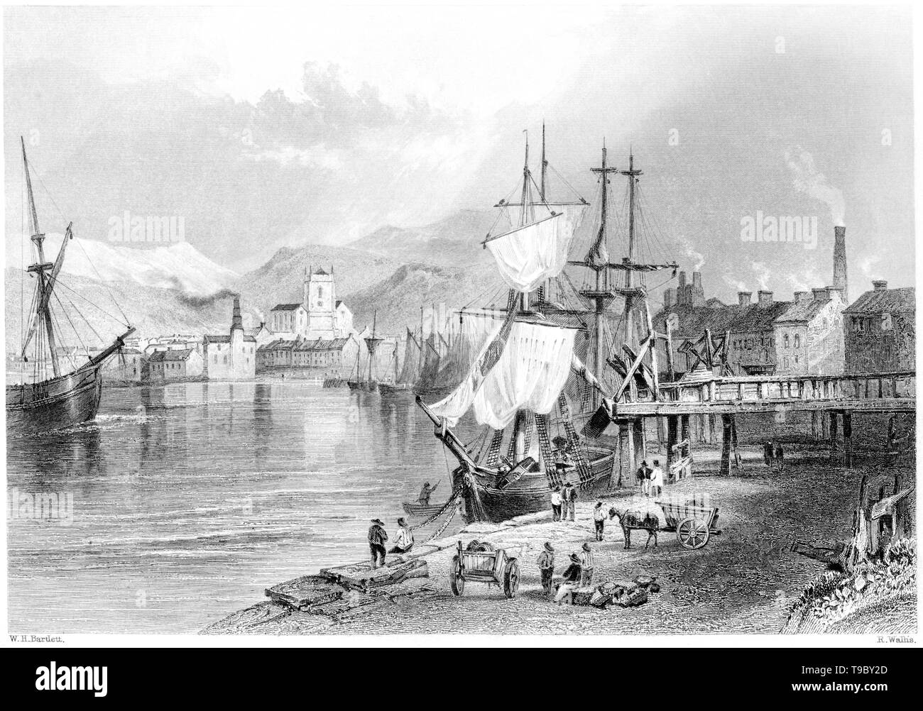 19th Nineteenth Century Port Stock Photos & 19th Nineteenth Century ...