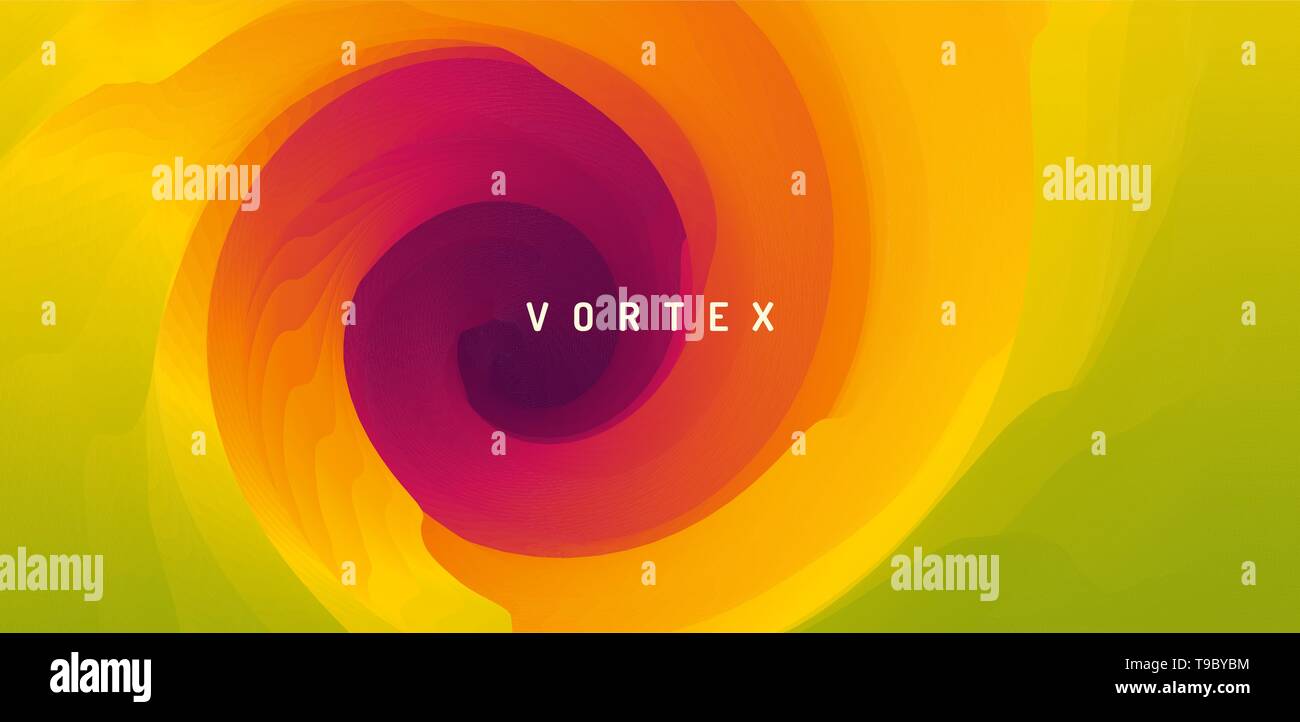 Abstract Background With Dynamic Effect Motion Vector Illustration Trendy Gradients Rotation