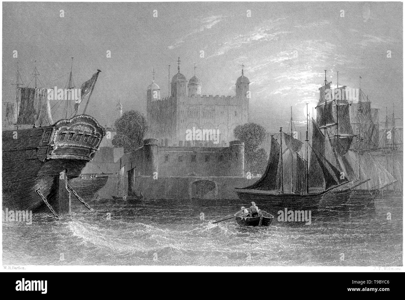 Old pictures of tower of london hi-res stock photography and images - Alamy