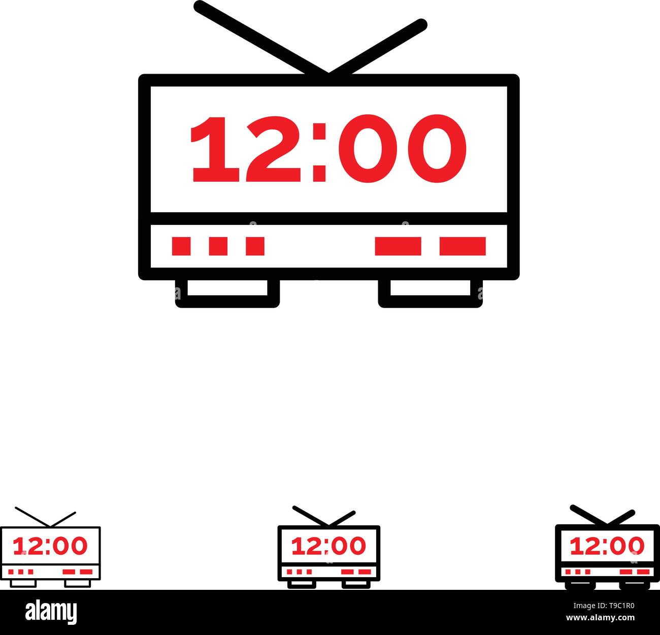 Automatic time switch Stock Vector Images - Alamy