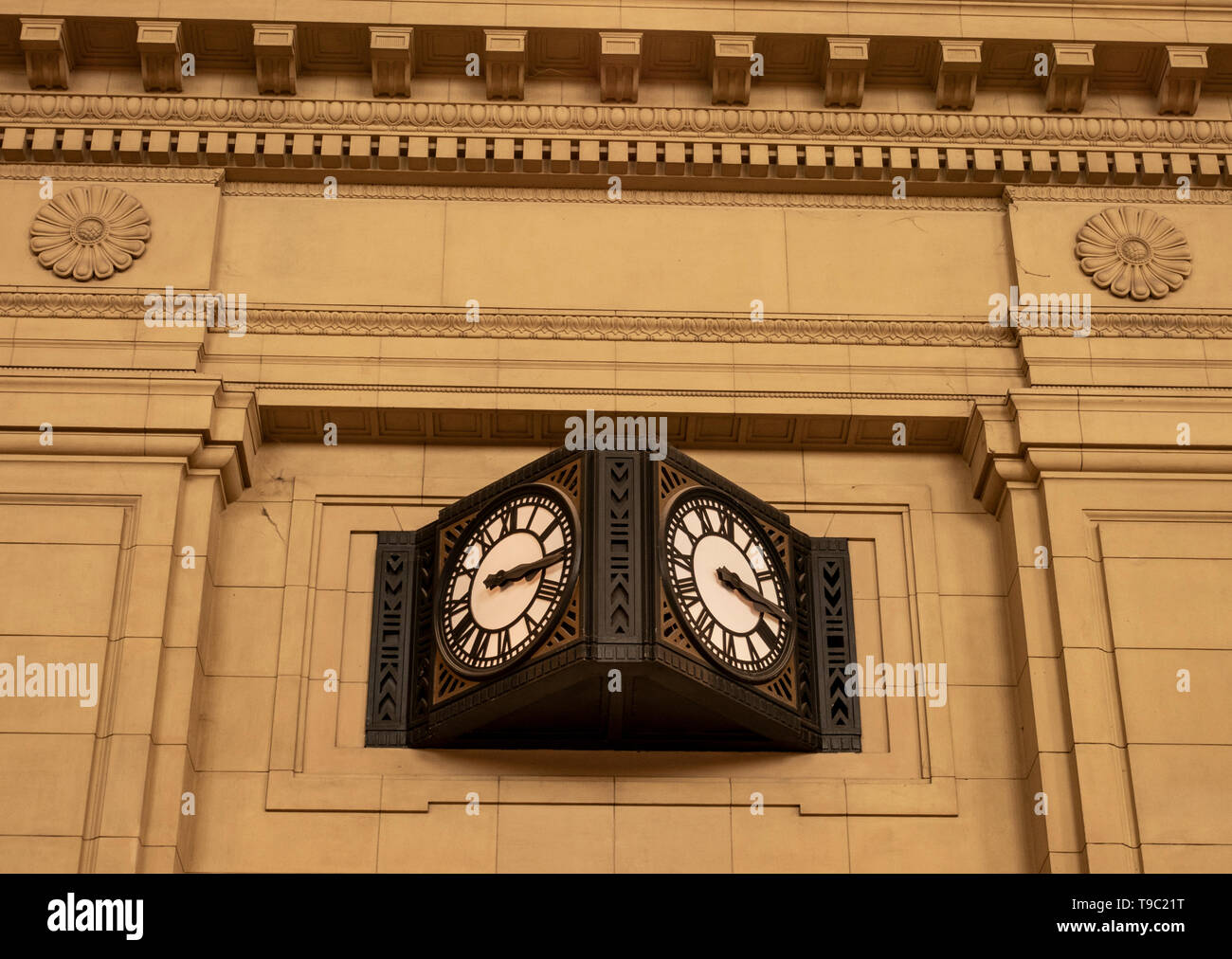 The Plaza Constitución railway station (Buenos Aires, Argentina) is ...