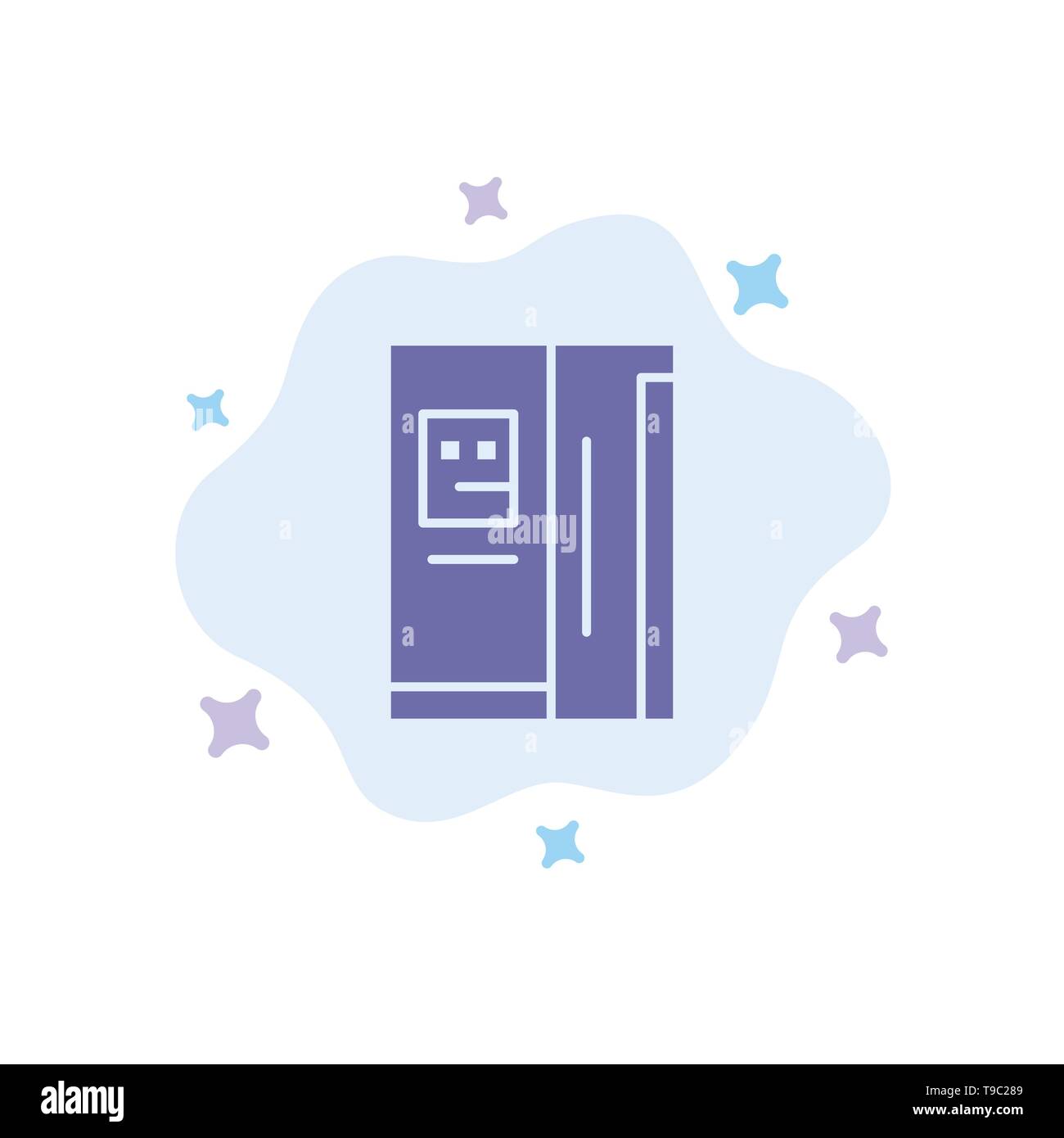 Fridge freezer white background Stock Vector Images - Alamy