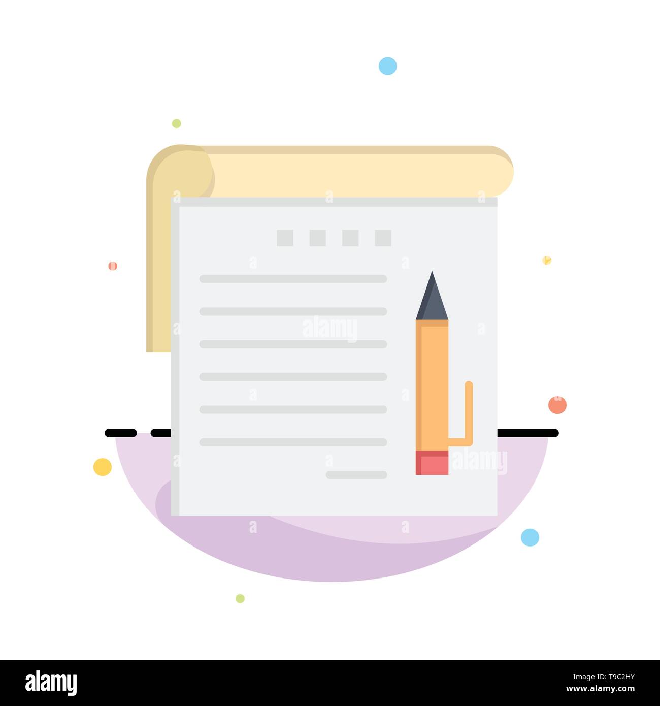 Class writing notes Stock Vector Images - Alamy