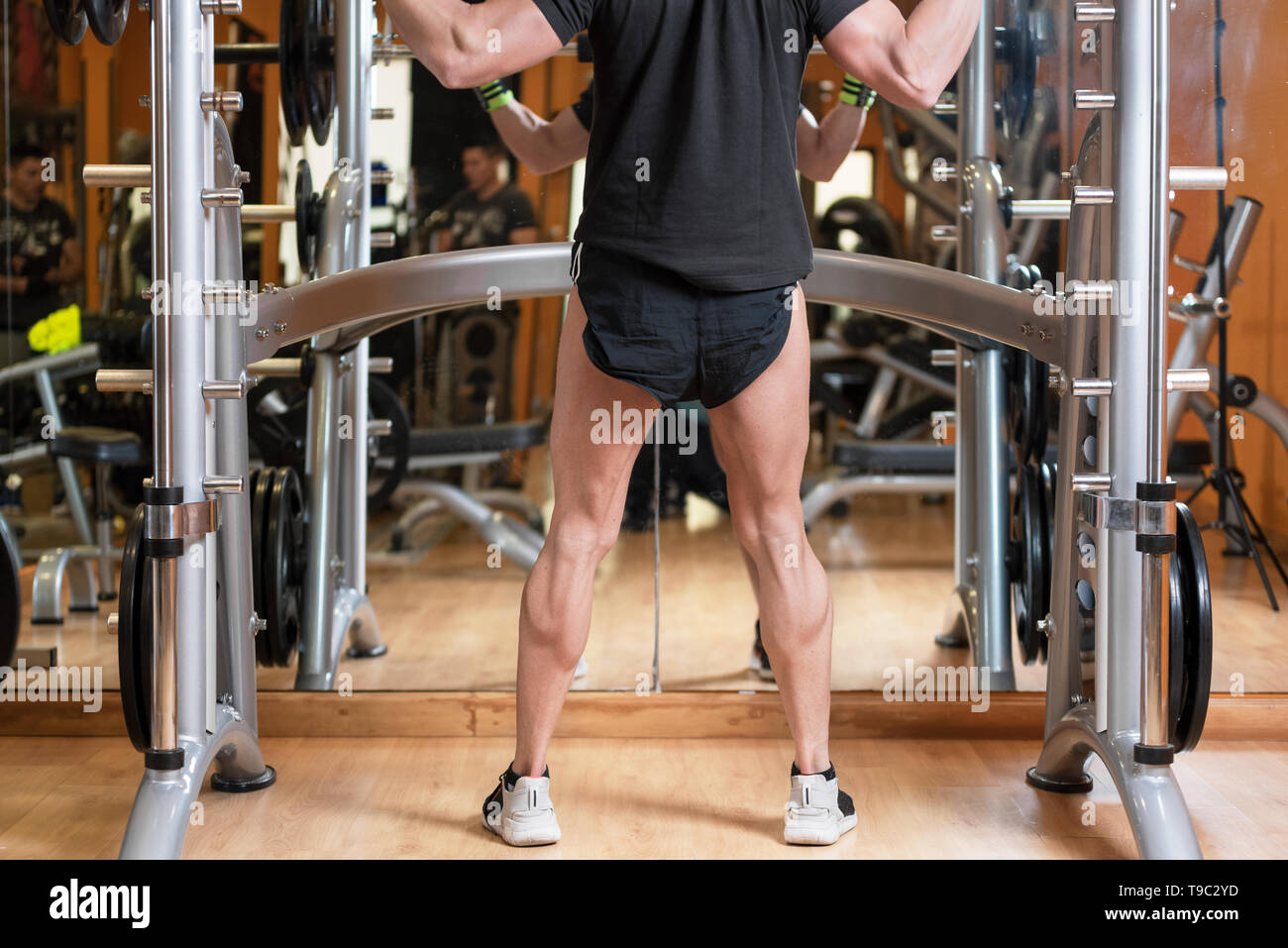 Weightlifter barbell strength hi-res stock photography and images - Alamy