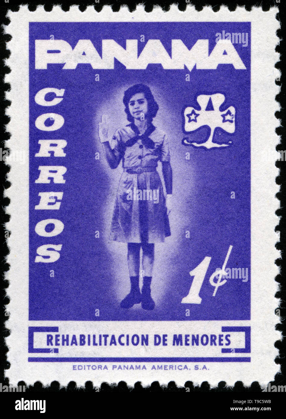 Postage stamp from Panama in the Youth rehabilitation fund series ...