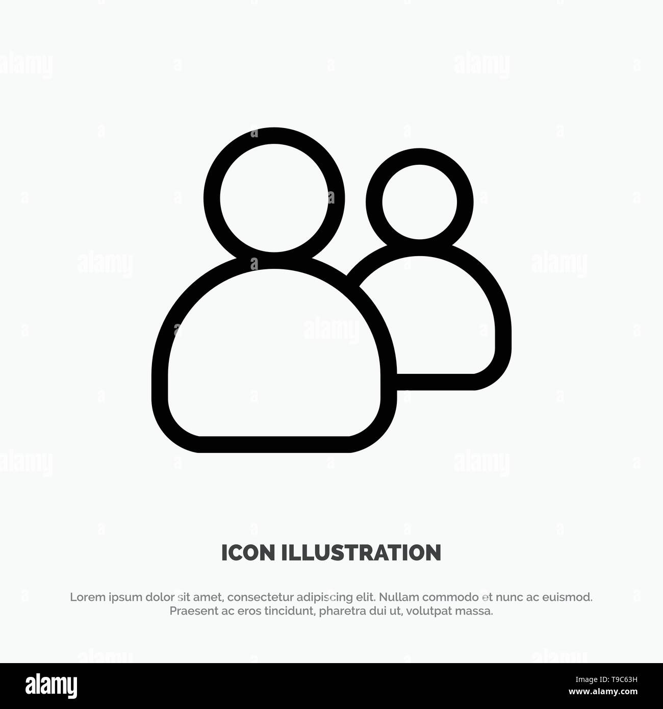 Friends group Stock Vector Images - Alamy