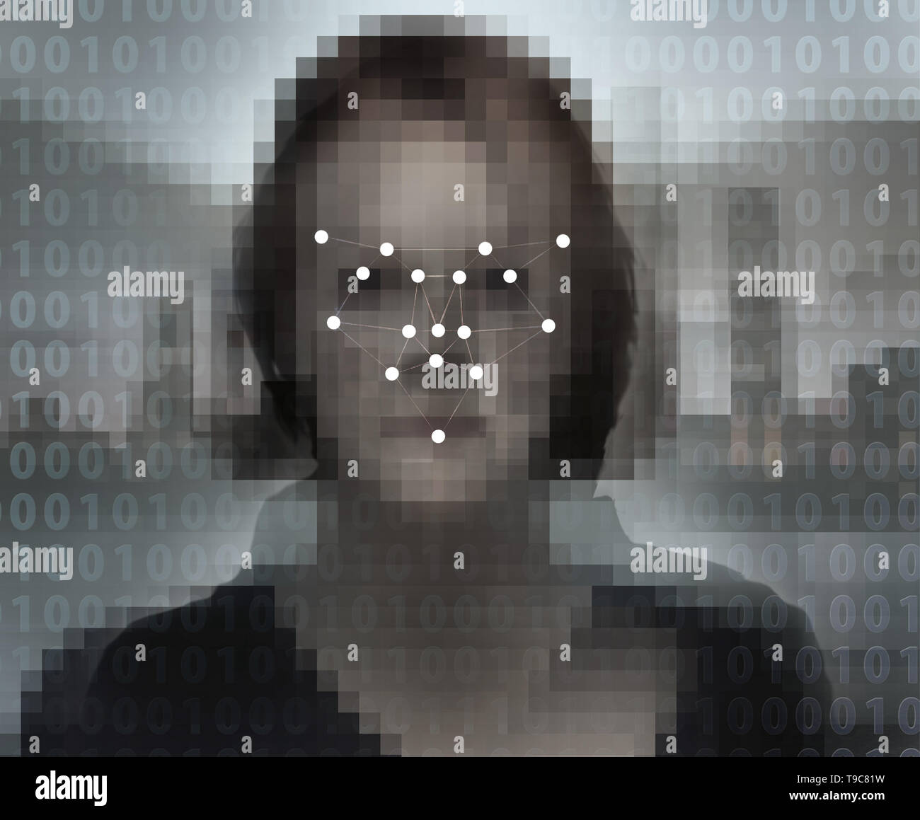 Image recognition face hi-res stock photography and images - Alamy