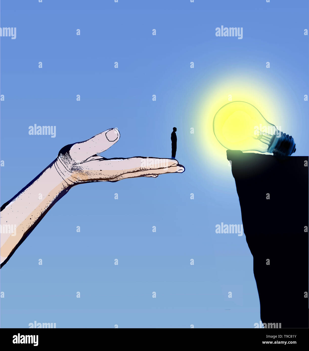 Support concept lift hi-res stock photography and images - Alamy