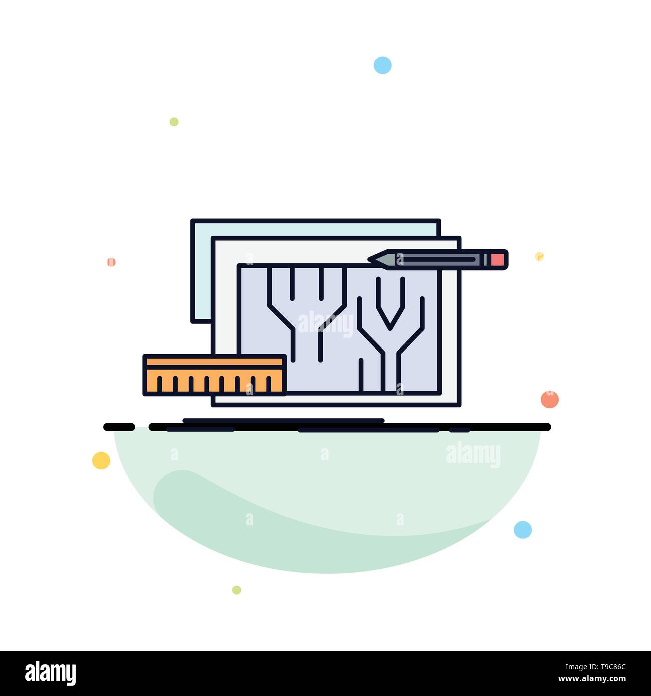 Architectural and engineering drawings Stock Vector Images - Alamy