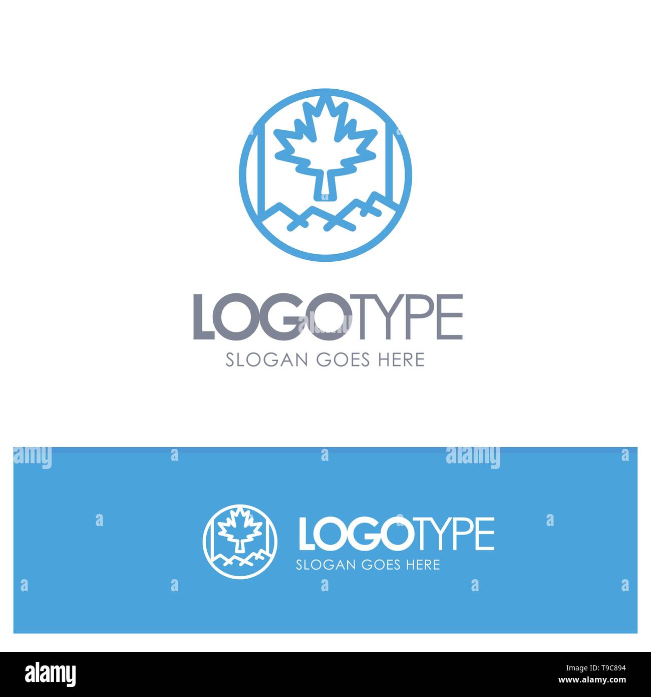 Canada place logo Stock Vector Images - Alamy