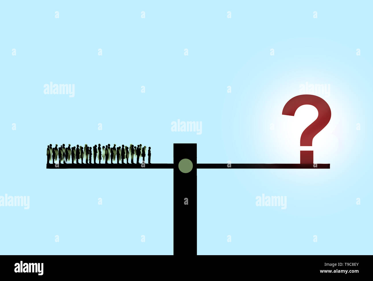 People question mark hi-res stock photography and images - Alamy