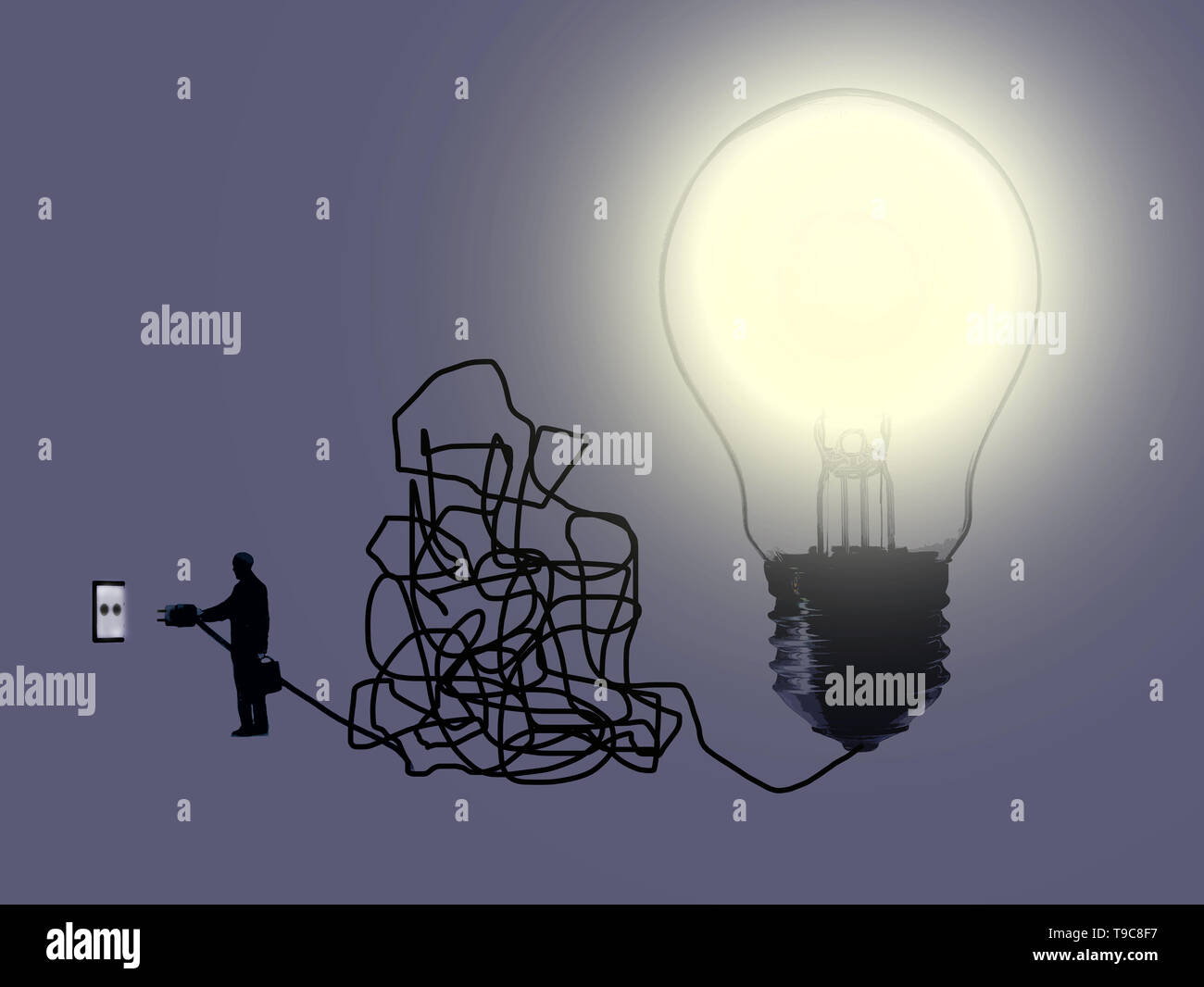 Dark and light concept hi-res stock photography and images - Alamy