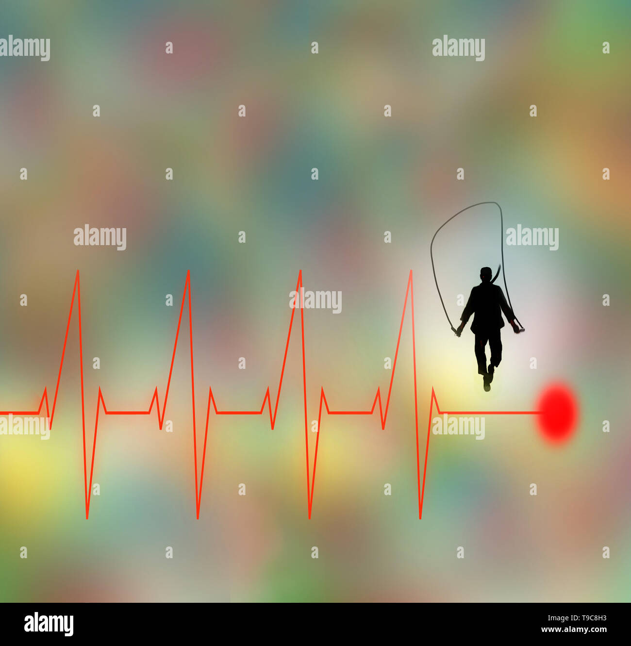 Skipping Rope And Heart High Resolution Stock Photography and Images ...