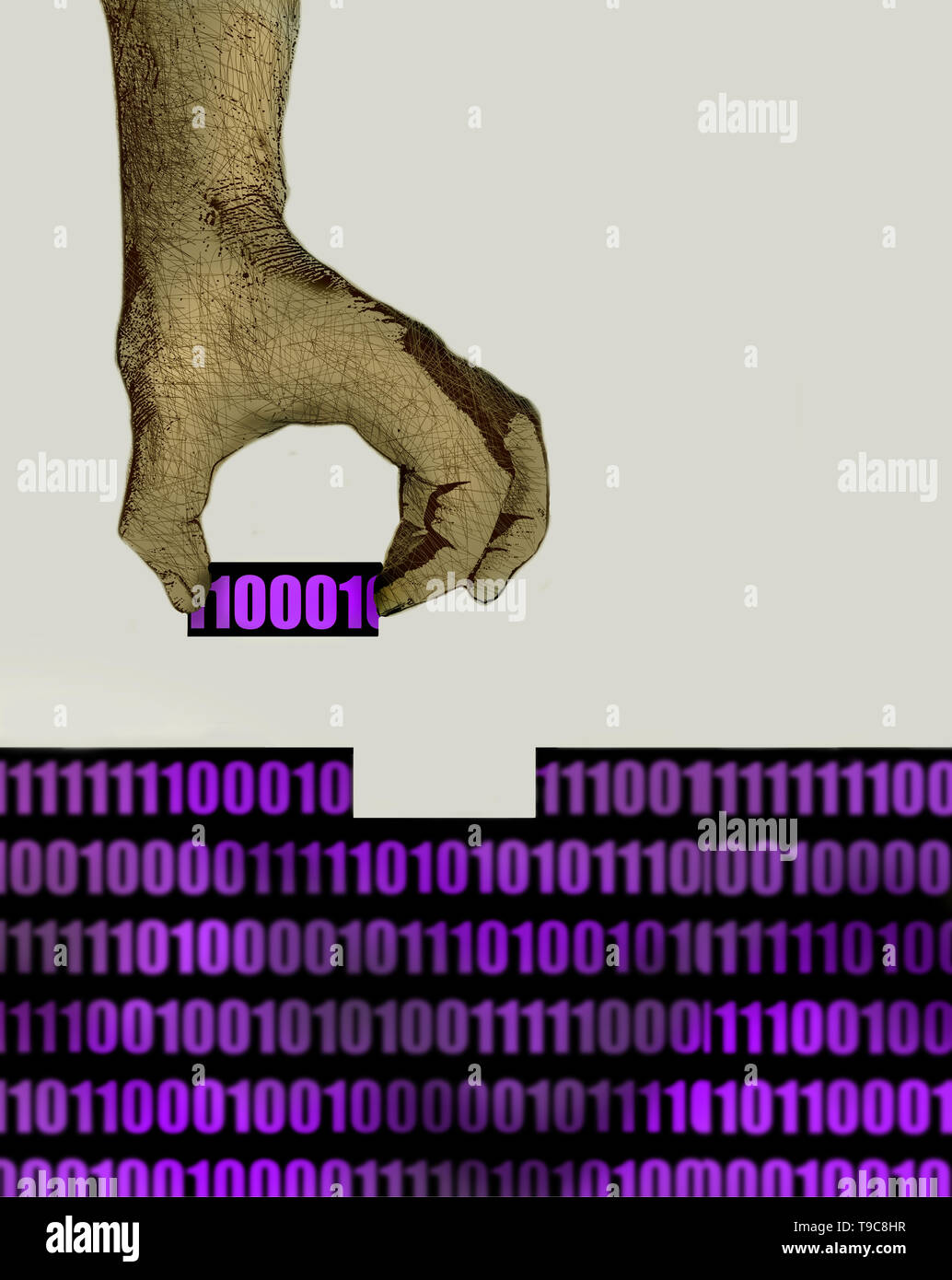 Binary numbers fraud hi-res stock photography and images - Alamy