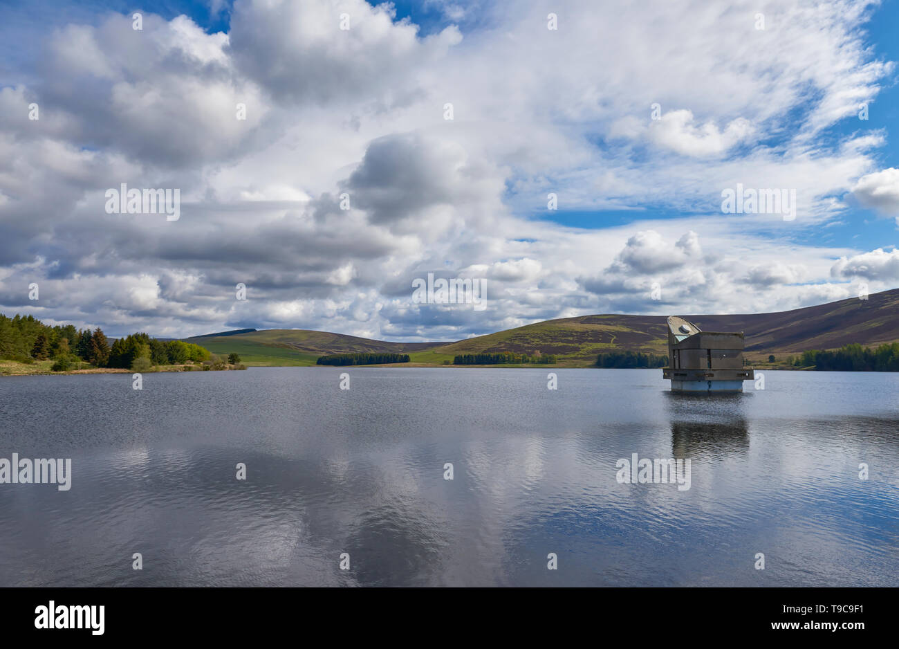 The Pumping House at Backwater Reservoir in Northern Angus, near to ...
