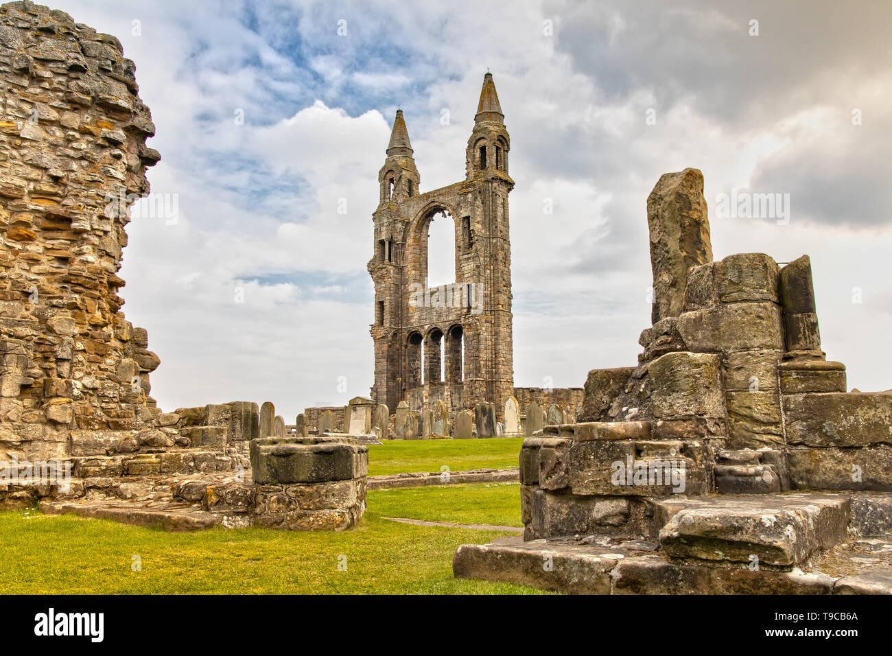 St Andrews Cathedral in St Andrews, Scotland Stock Photo - Alamy