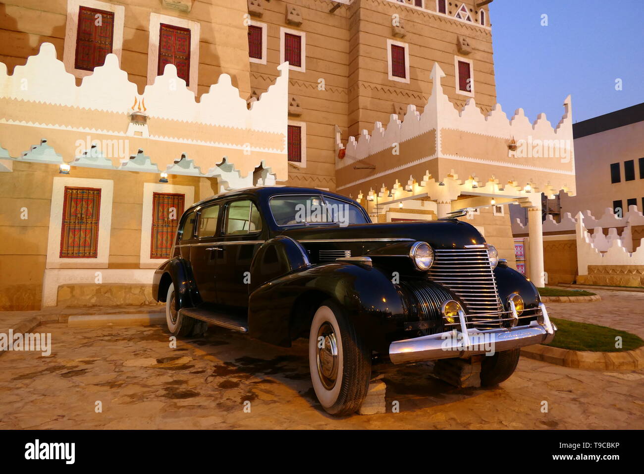 RIYADH, SAUDI ARABIA - DECEMBER 16, 2018: The famous Najd Village ...