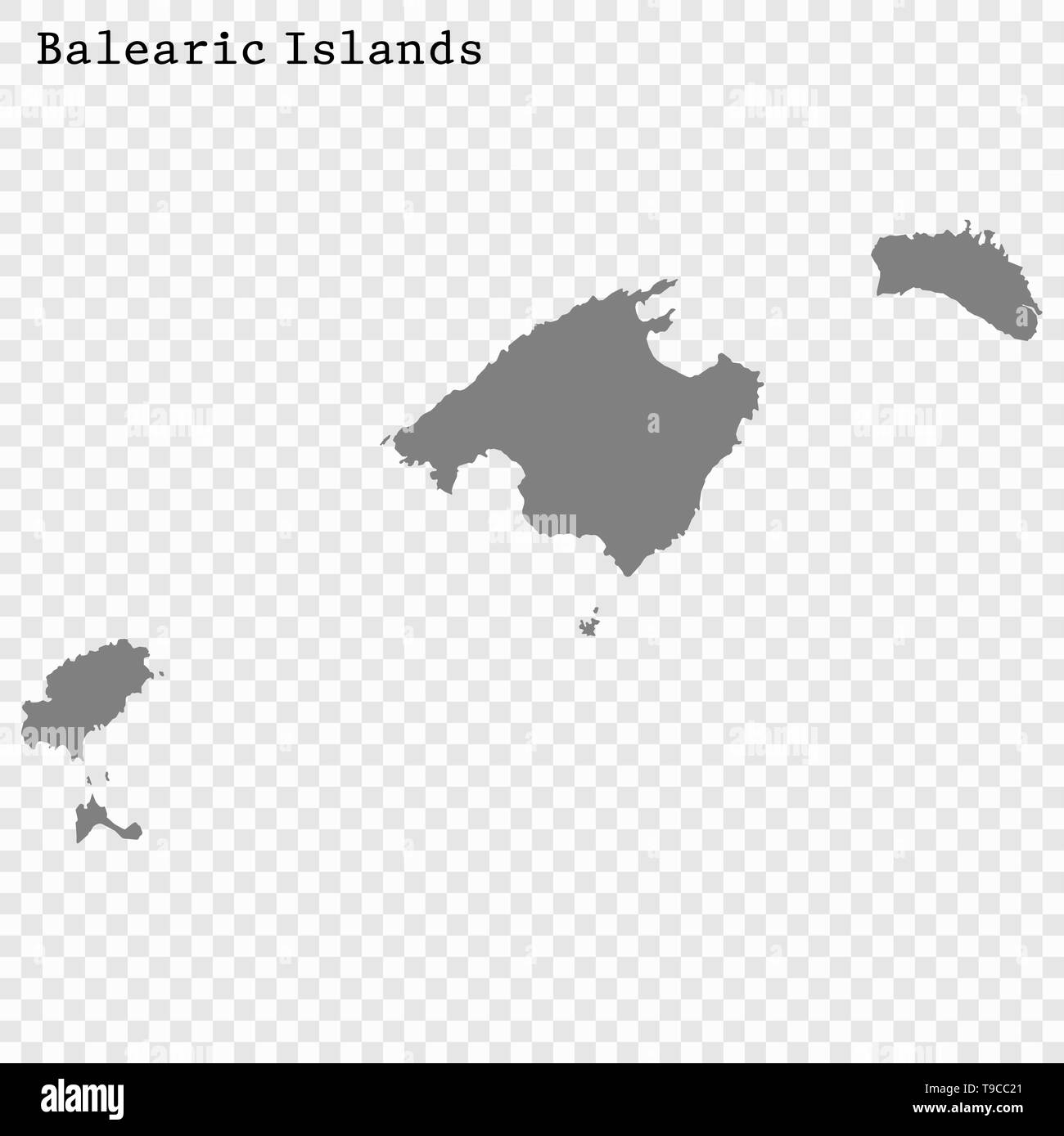 Geography travel spain balearic islands Stock Vector Images - Alamy