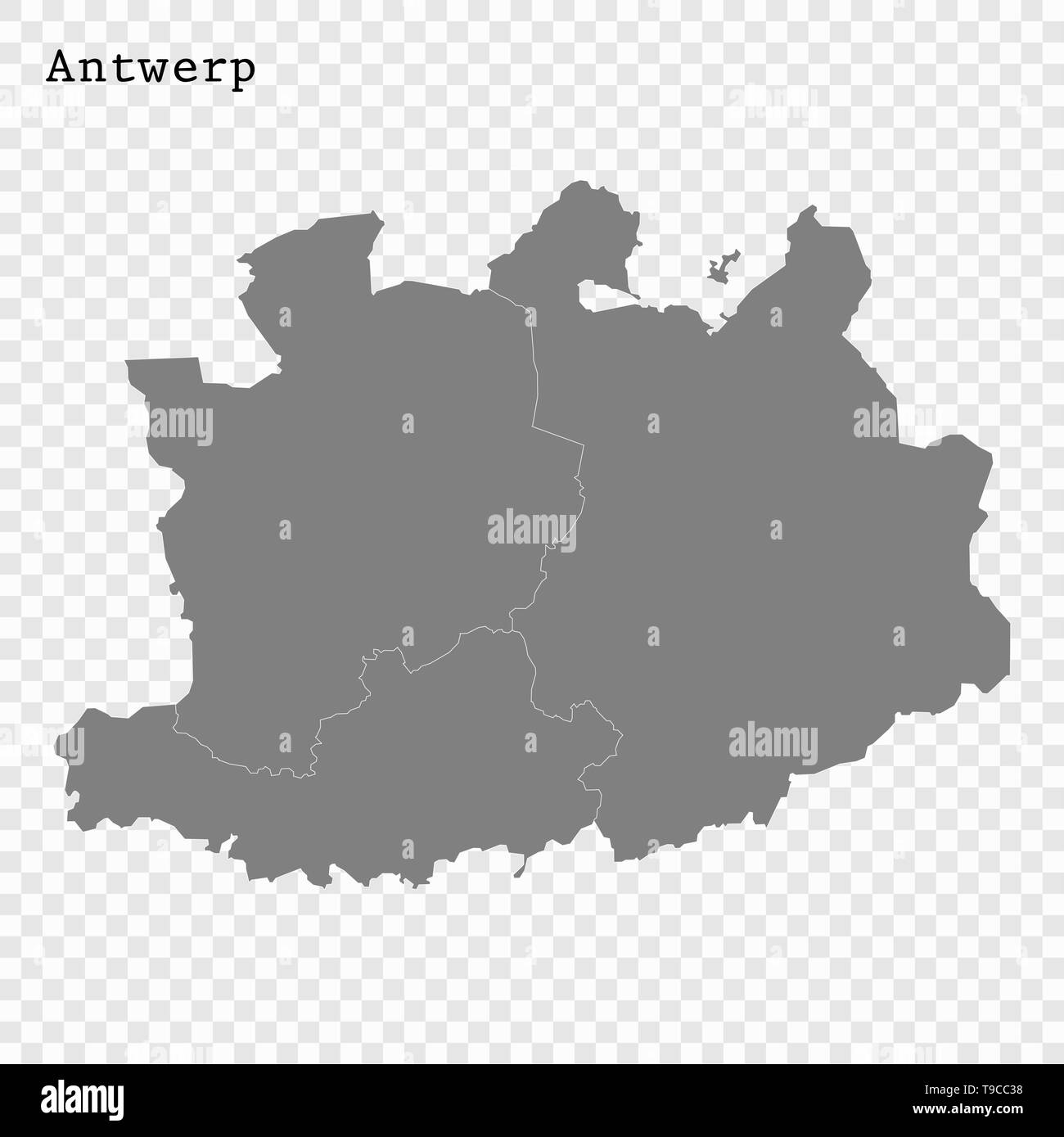 Map of antwerp hi-res stock photography and images - Alamy