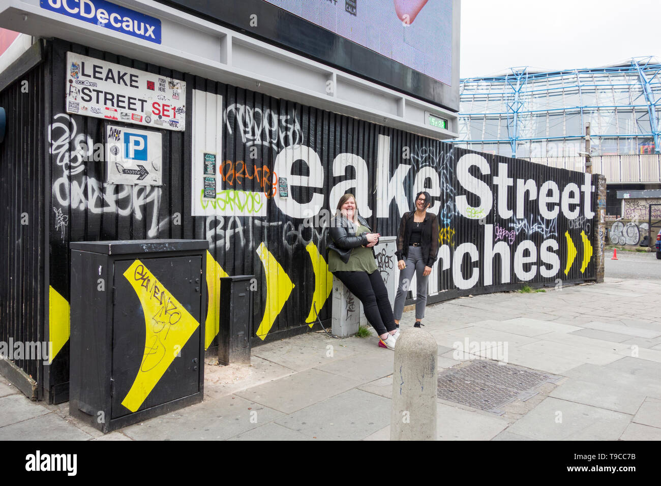 Leake street arches, london hi-res stock photography and images - Alamy