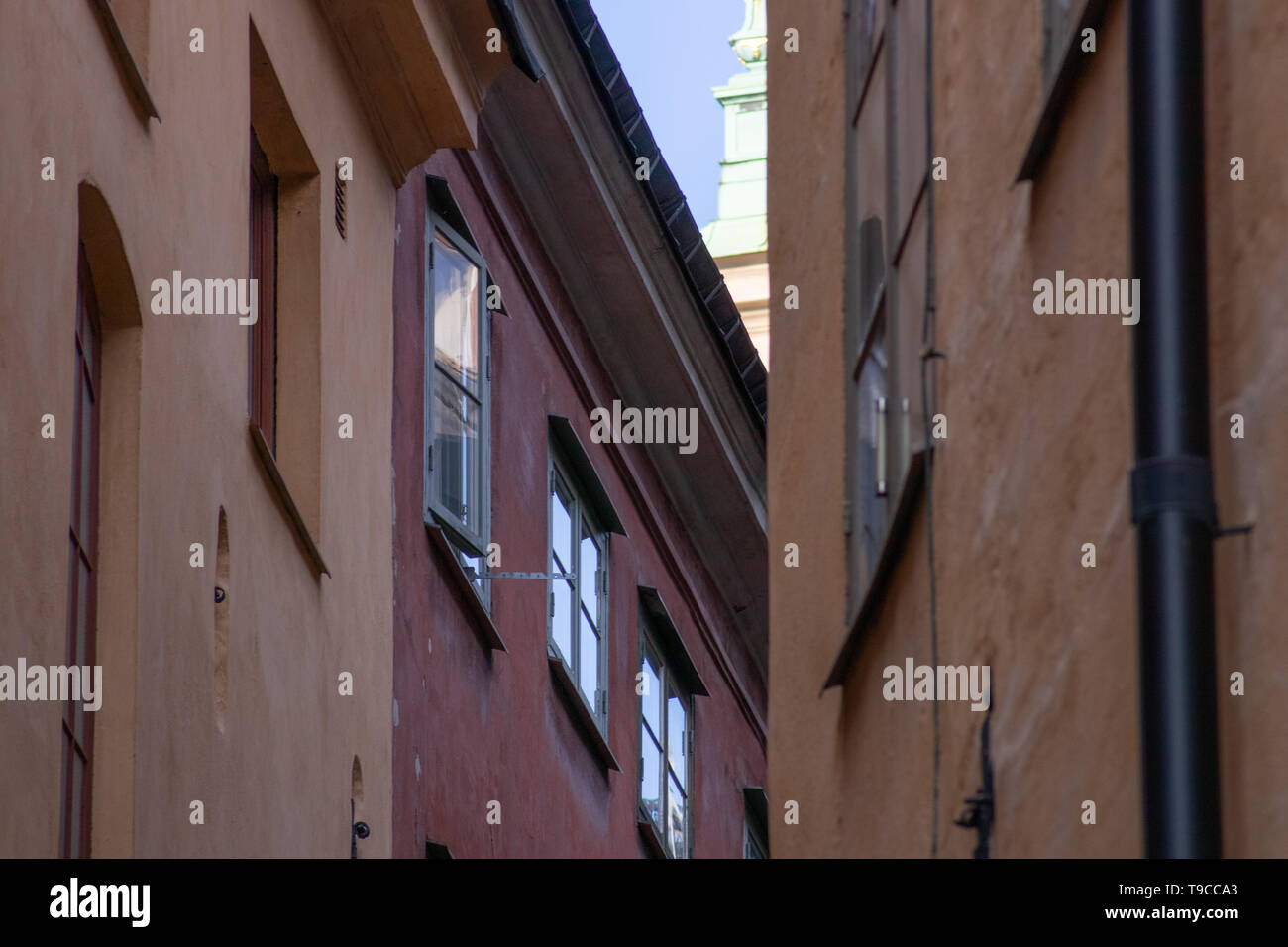 Old Town Window Stock Photo - Alamy
