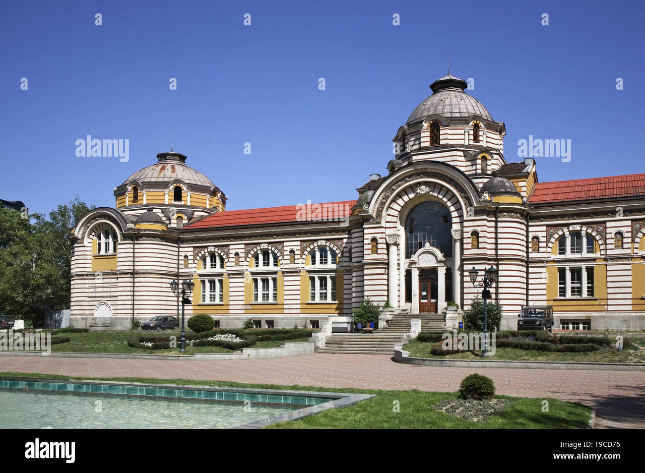 Central Mineral Baths in Sofia. Bulgaria Stock Photo - Alamy